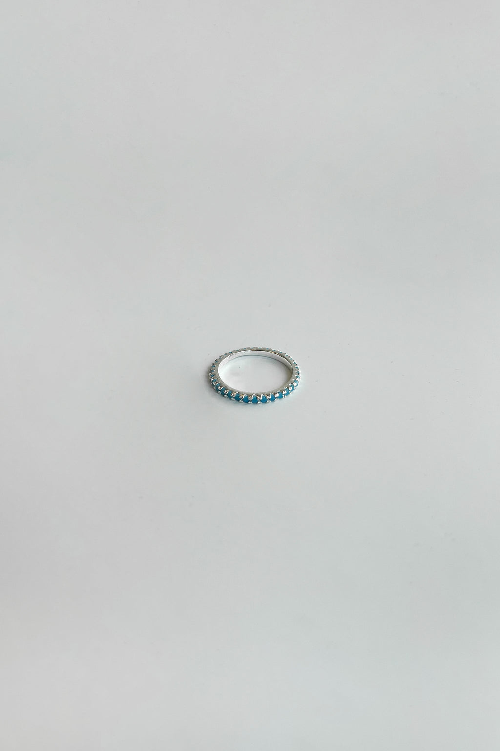 925 Thin Blue Stone Ring – MODU Atelier